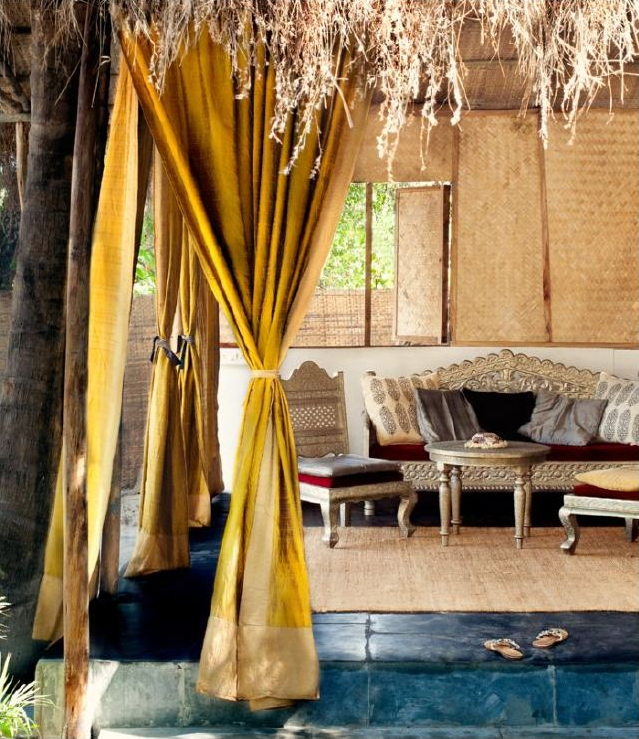 Diário da Joaquina: JADE JAGGER - Sua casa em Goa.