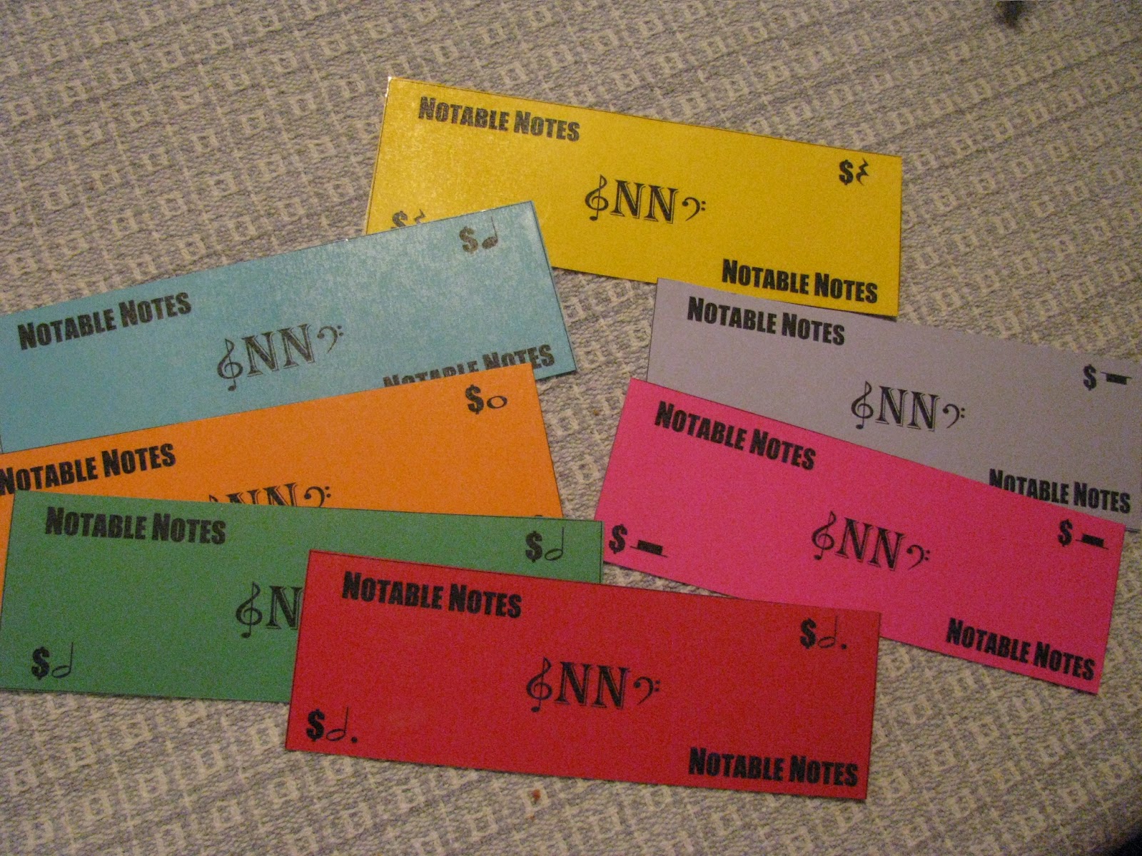 Notable Music Studio: Notable Notes