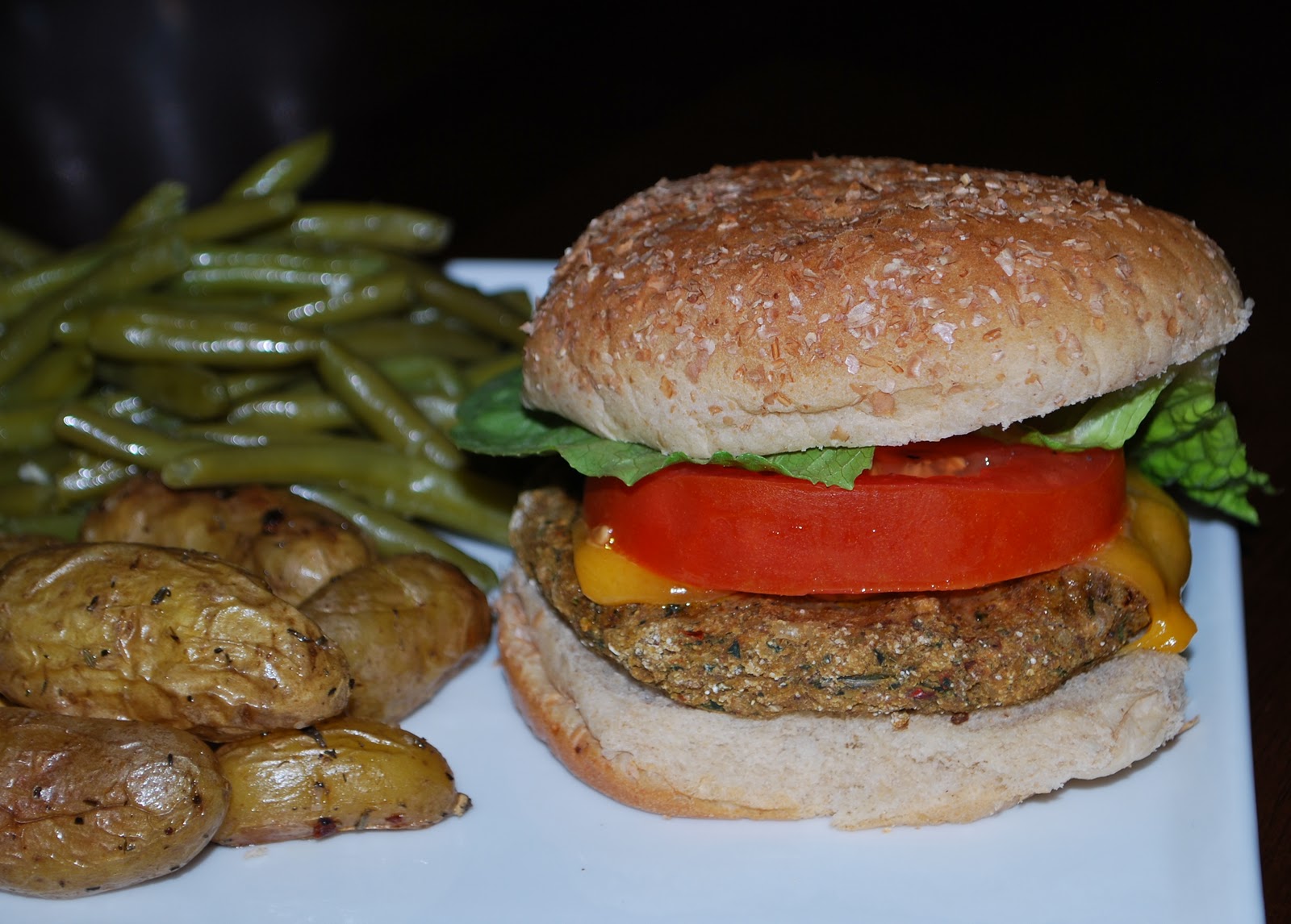 CLEAN FREAK: Great Northern White Bean Burger