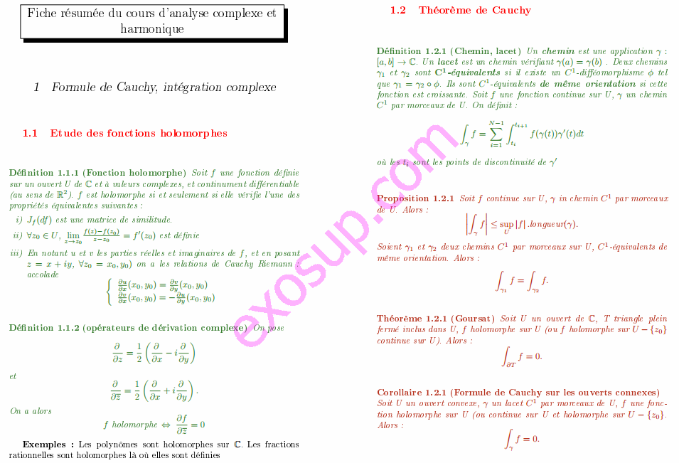 PDF Télécharger Analyse complexe et harmonique - ENS Gratuit PDF ...