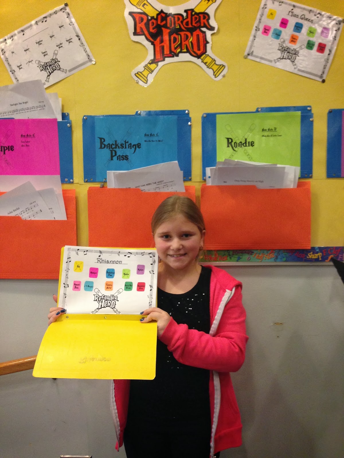 Buchanan Music Program: Announcing....A New Recorder Hero!