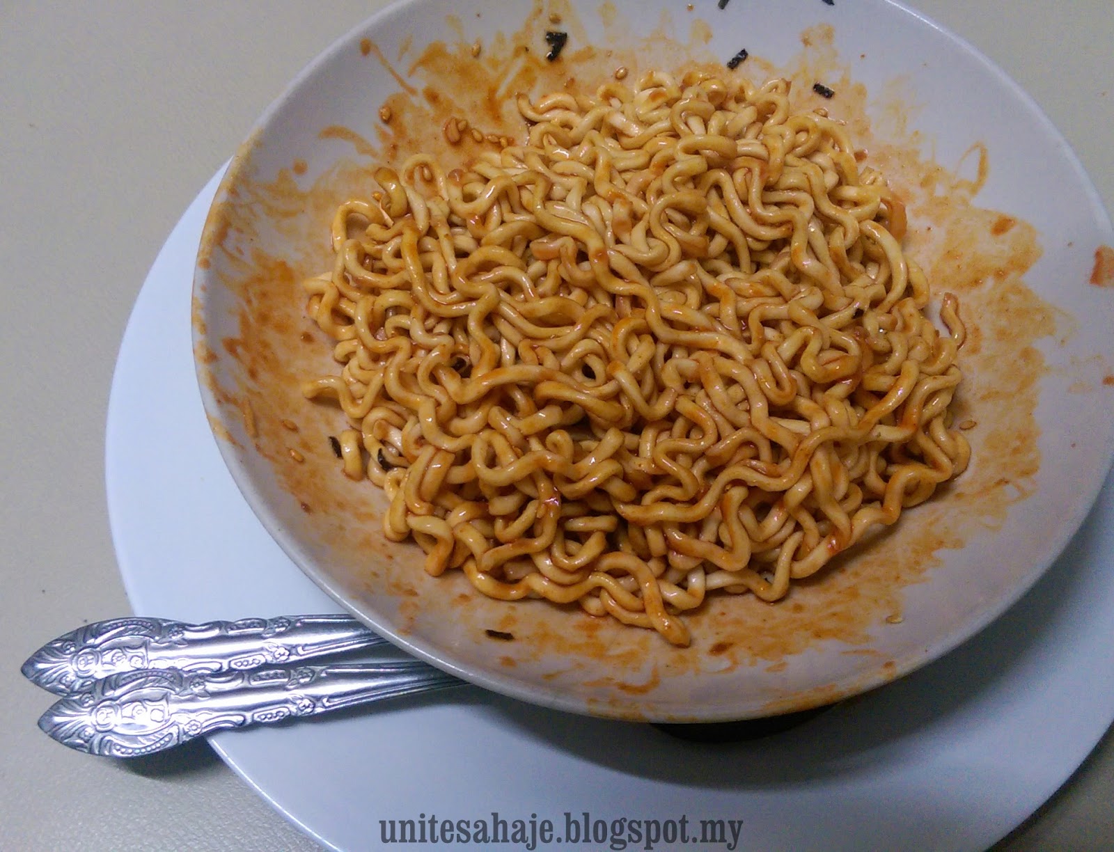 Cabaran Maggi Samyang Hot Chicken Ramen (Review)