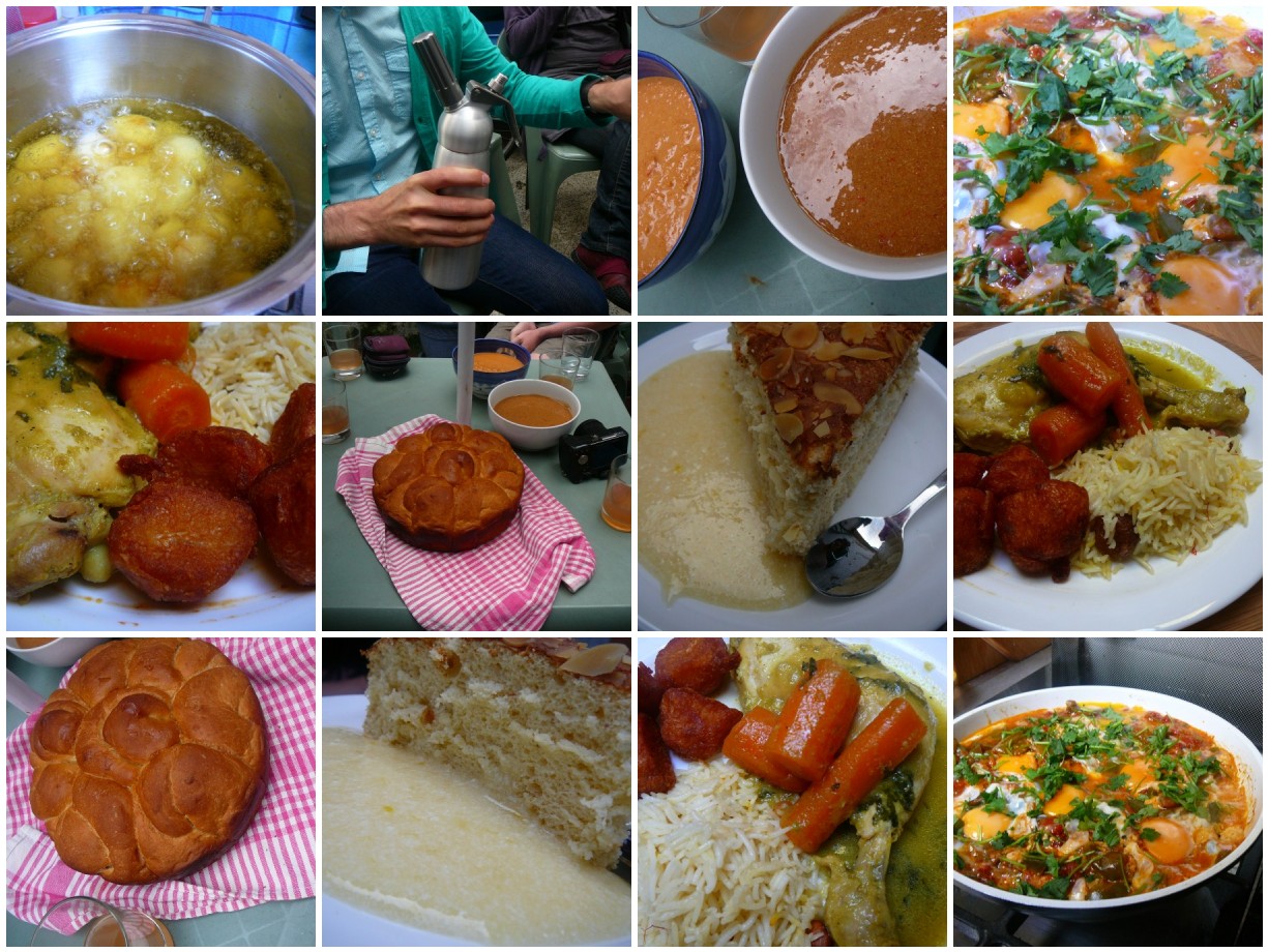 Bombay-Bruxelles: Repas juif sépharade - Sephardi Jewish meal