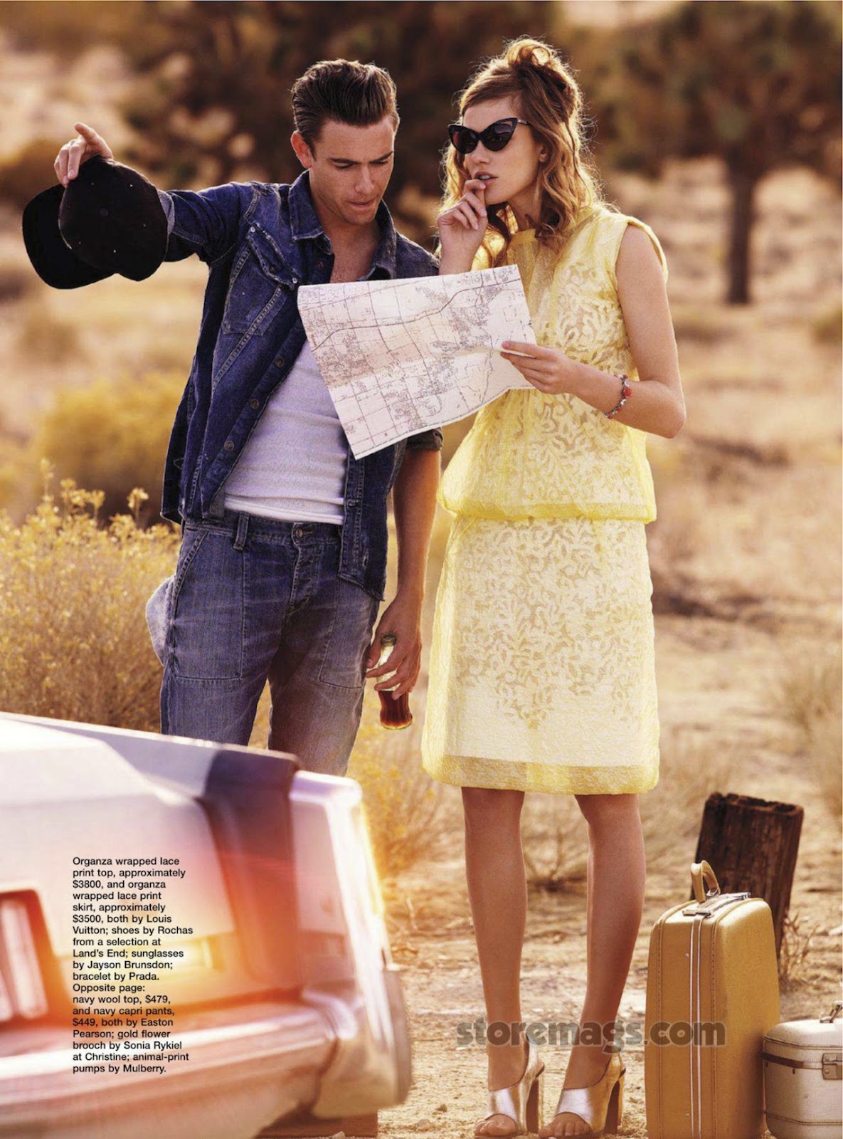 the runaways: dace burkevica and colin dack by david gubert for marie ...