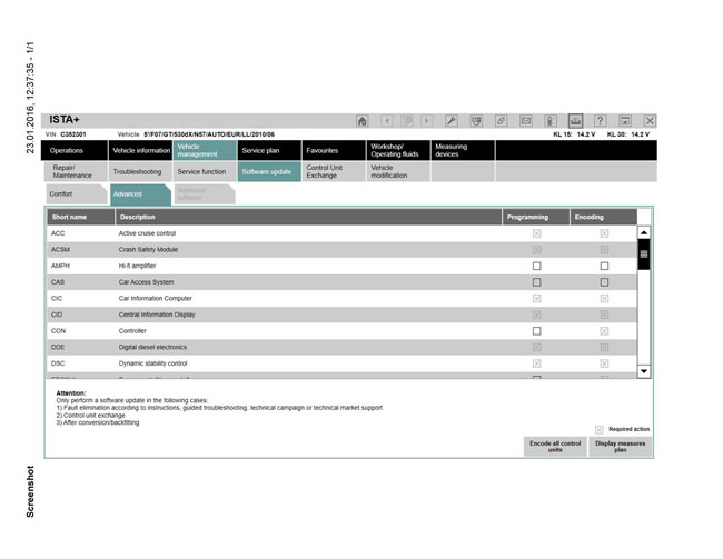 Comment activer le codage programmation ICOM ISTA-D