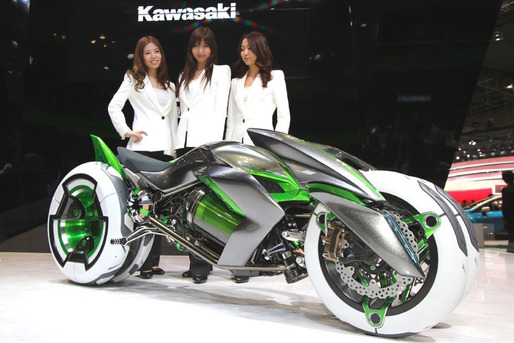 Kawasaki ZX14 motorcycles: Kawasaki on Tokyo presents transformer ...