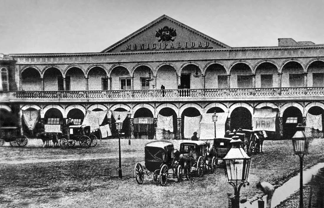 ARQUITECTURA VIRREINAL DE LIMA: 2485 CASAS DEL CABILDO - ANTIGUO PALACIO