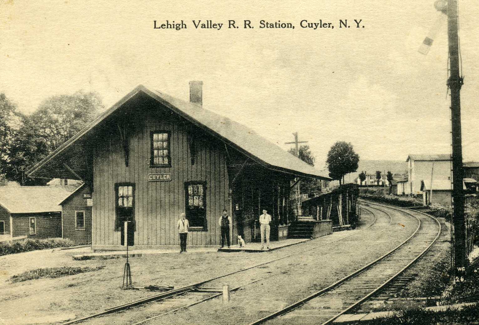 Vintage Railroad Pictures: Old Railroad Scenes in New York State