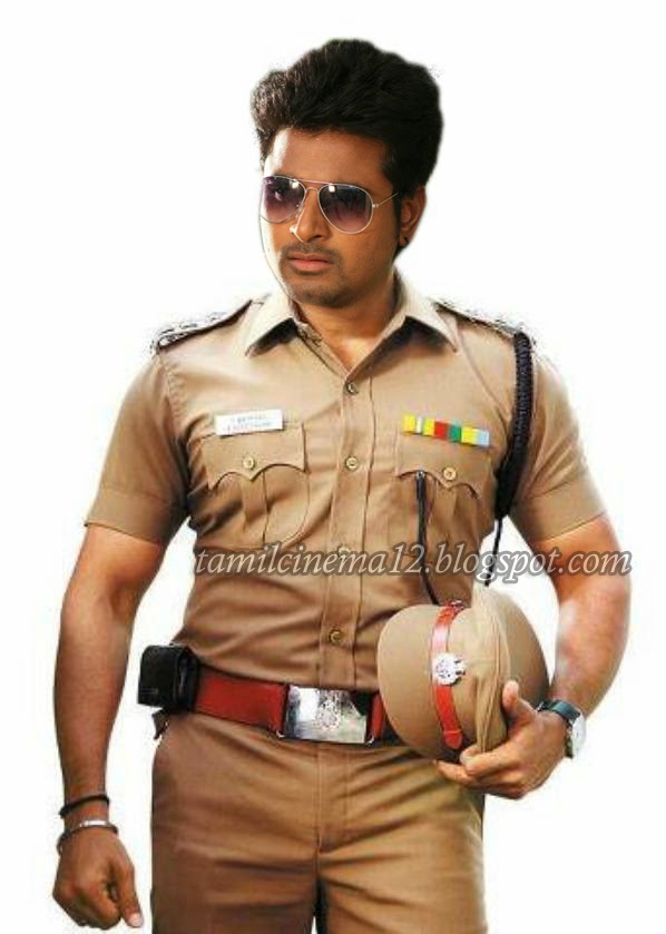 Actor Sivakarthikeyan: Sivakarthikeyan Kakki satti movie police getup still