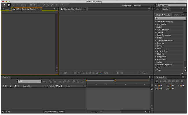 Tugas 3 - Prinsip Design Interface pada Adobe After Effect CS6 | Tech ...