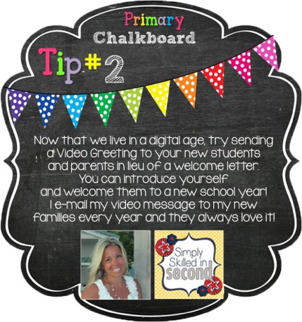 Primary Chalkboard: Back to School {Tips, 20 Freebies eBook, and Swag}