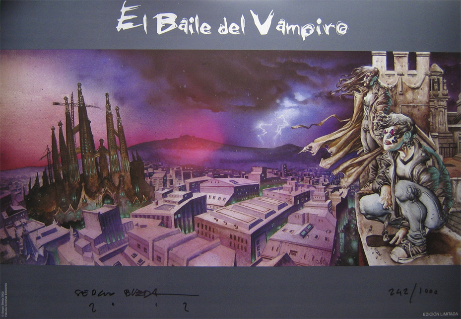 SERGIO BLEDA ORIGINAL ART: Poster "El Baile del Vampiro" - Poster ...