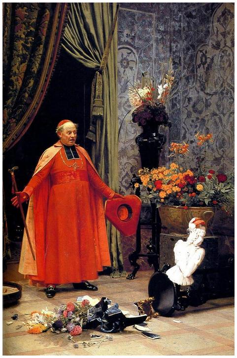 échos de mon grenier: Pourpre cardinalice