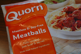 vegetarian south: Quorn Meatless & Soy-Free Meatballs