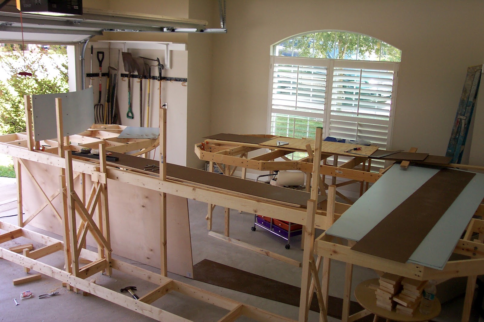 Model Railroad Design: Garage layout