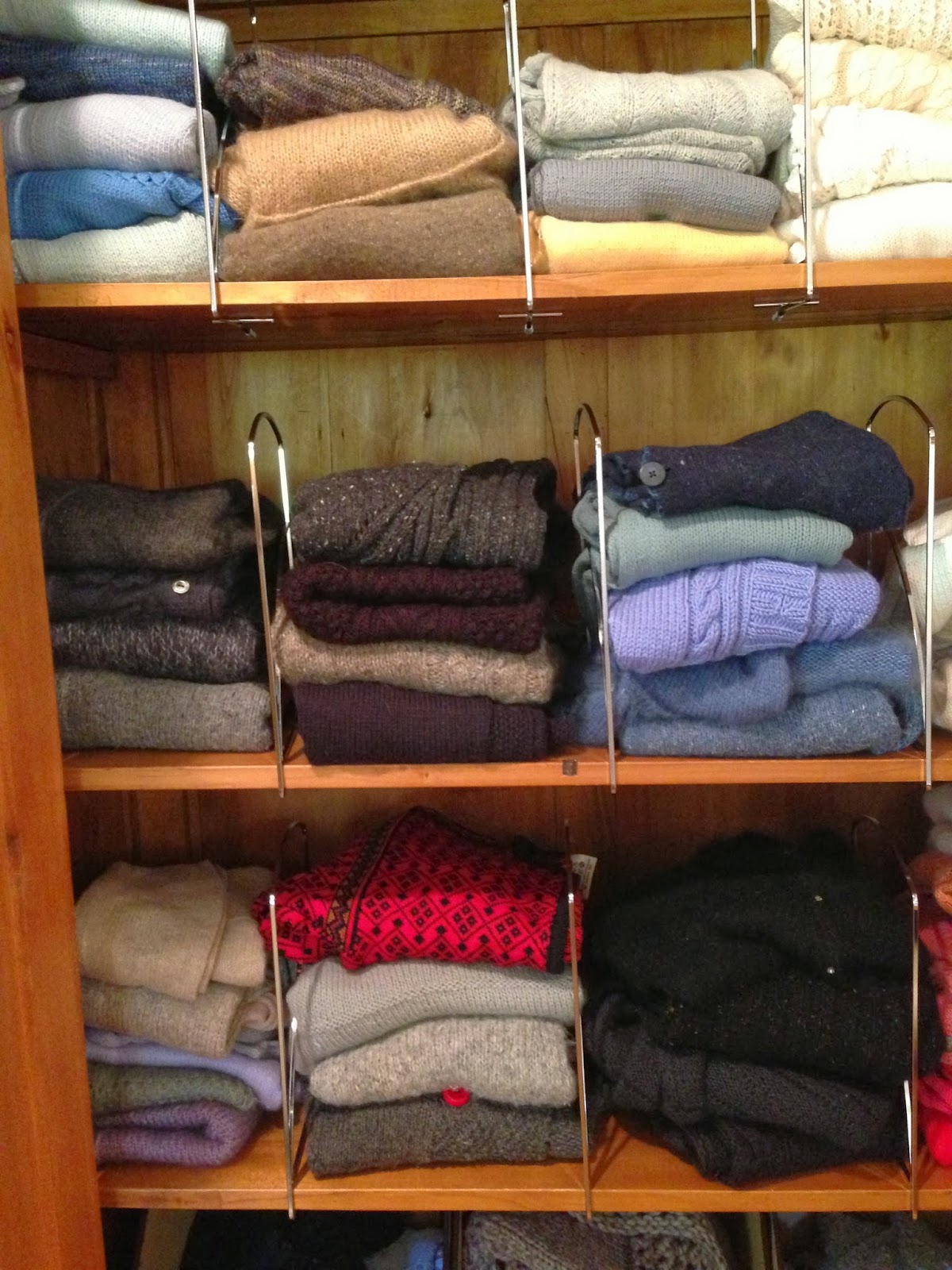 sweater organization - Knitionary