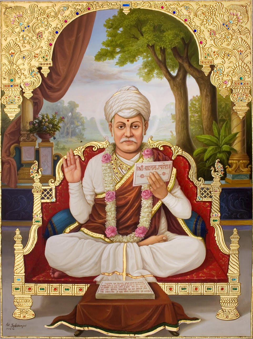 shri 5 padmavatipuri dham panna: shri devchandra ji (nijanand swami)