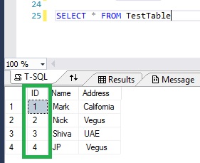 Indexes In SQL With Example ~ Guruji Point - Code You Want To Write