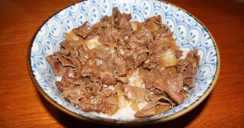 Tostzilla's Japanese Gyudon (Beef Bowl) Recipe