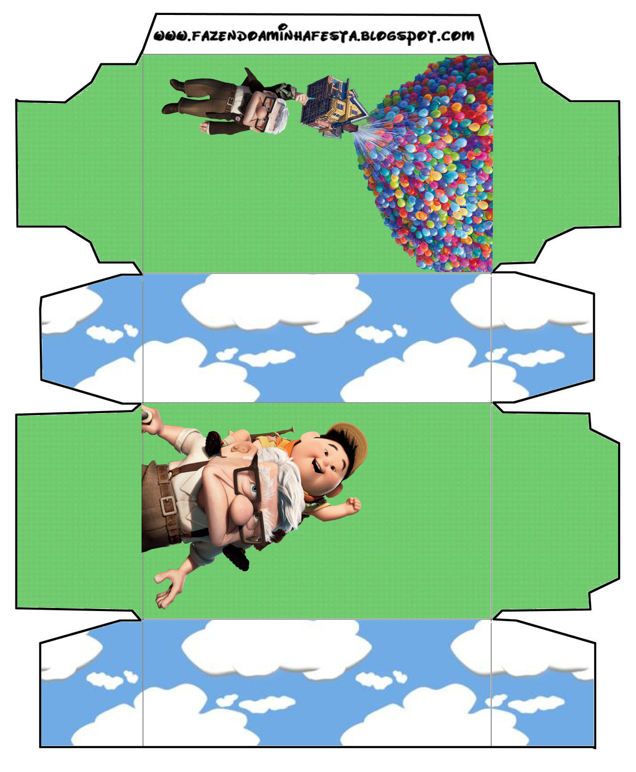 Up Movie Party: Free Printable Boxes. - Oh My Fiesta! in english