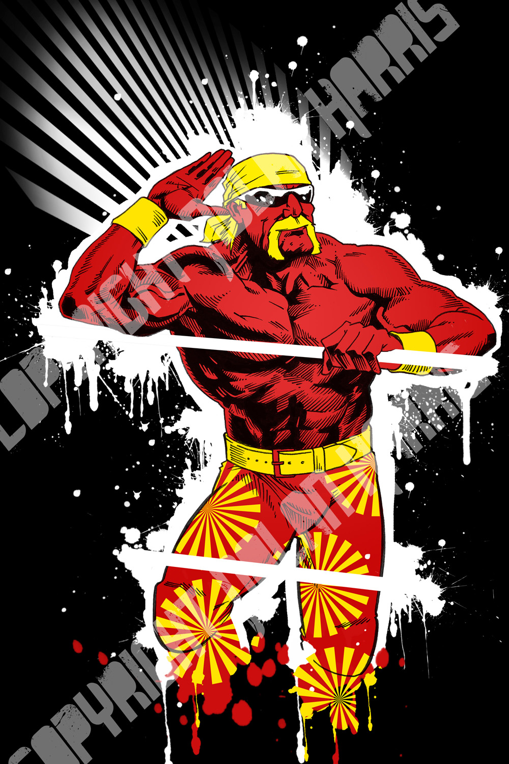 Nolan Harris Art: HULKAMANIA is runnin' wild!!!