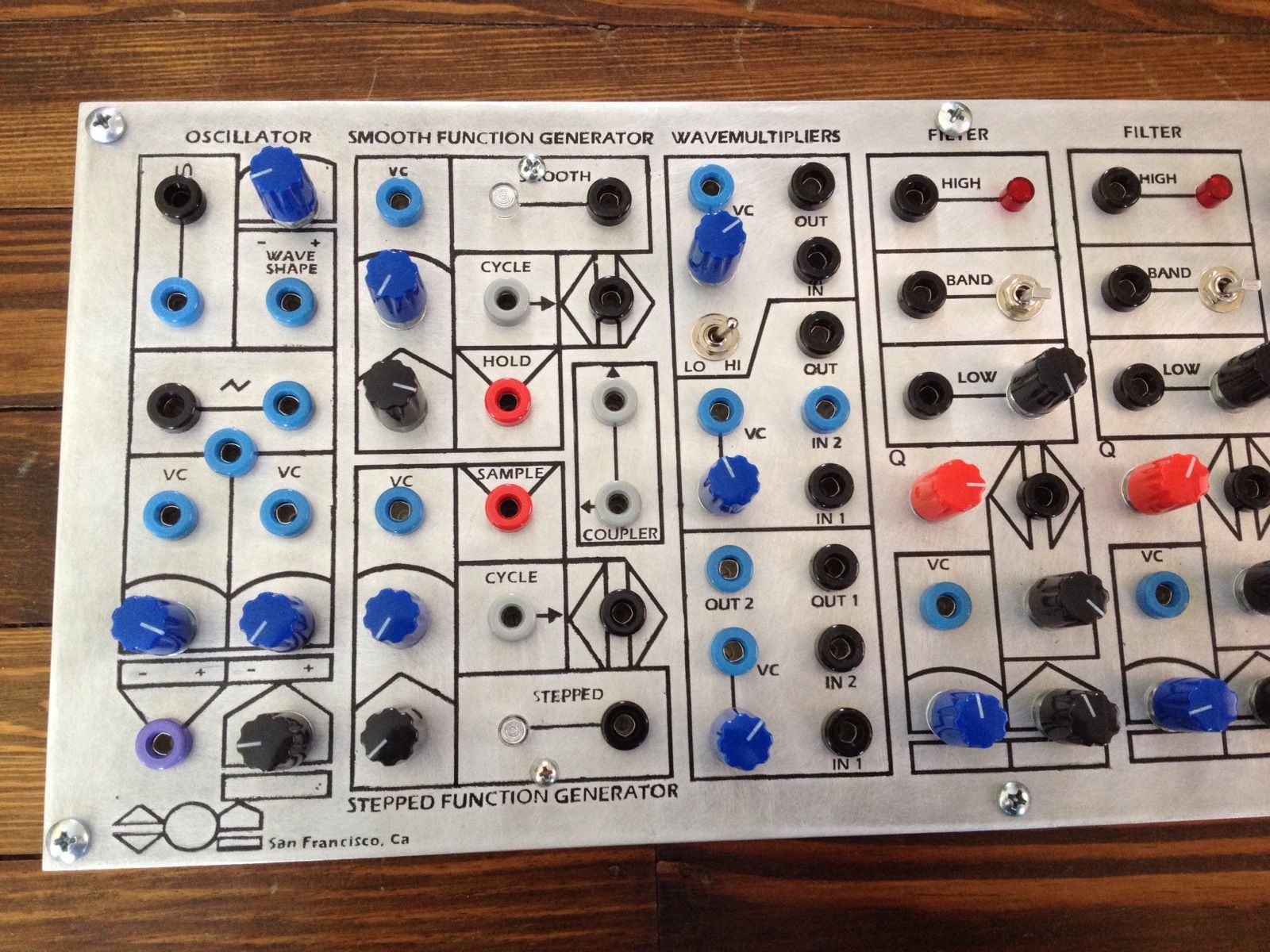 MATRIXSYNTH: Diy Serge Animal Clone Panel Ken Stone Coa Modular