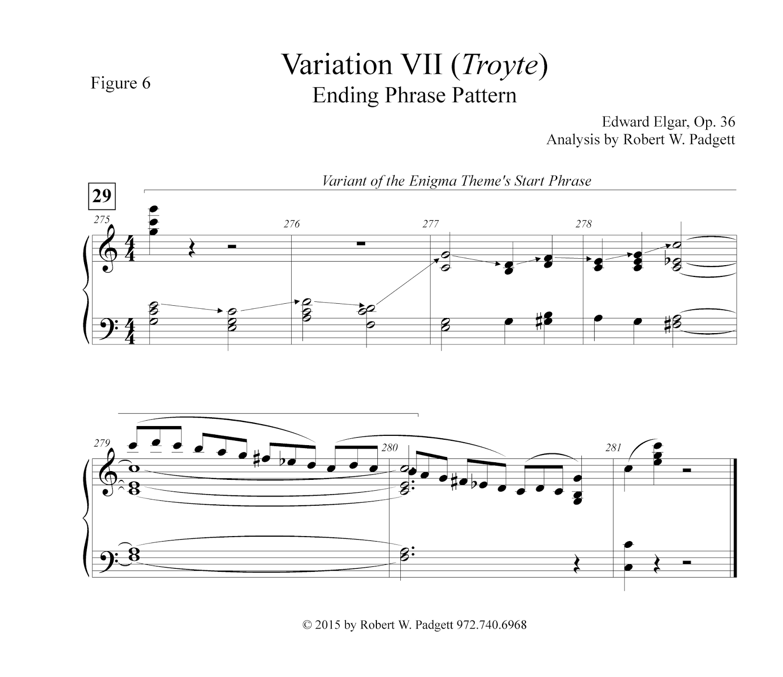 Elgar's Enigma Theme Unmasked: The Enigma Variations: Beginnings as Endings