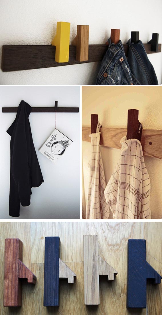 Old and Cold's ingenious book hanger | YOUR HOME IS LOVELY