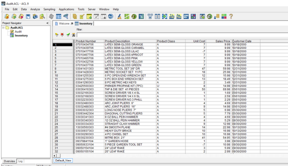 hellonona: AUDIT COMMAND LANGUAGE (ACL)