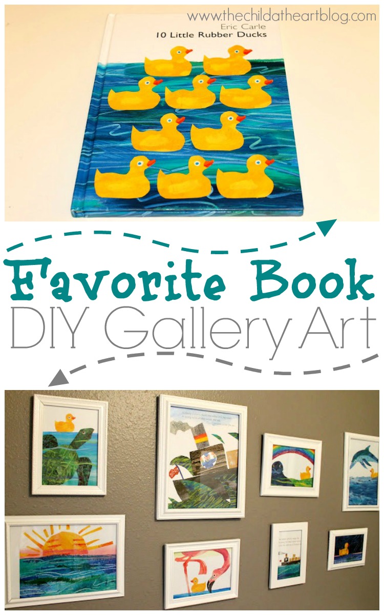 DIY Children's Book Gallery Wall - Deonna Wade