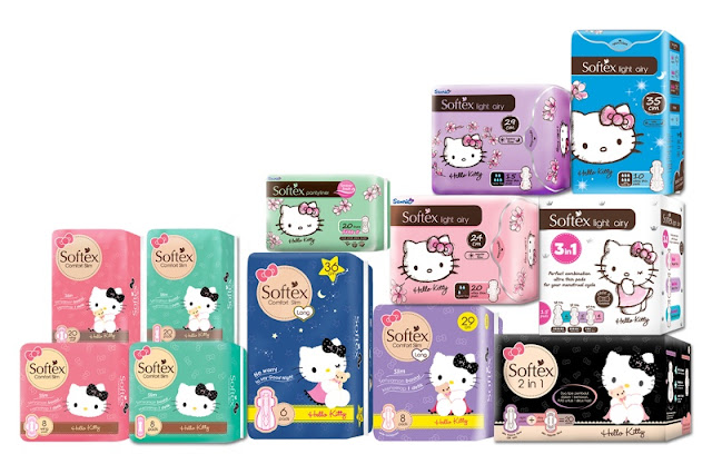 Stay #PawsitivelyHappy amid epic ‘red’ days with Softex Hello Kitty ...