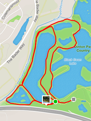 Running to stand still: Dinton Pastures parkrun