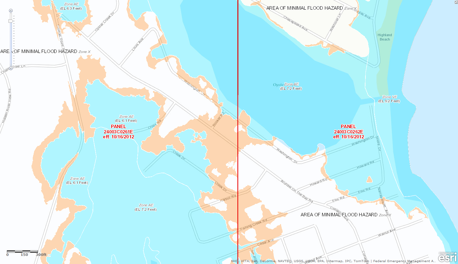 OHCAPiers: FEMA Flood Zones