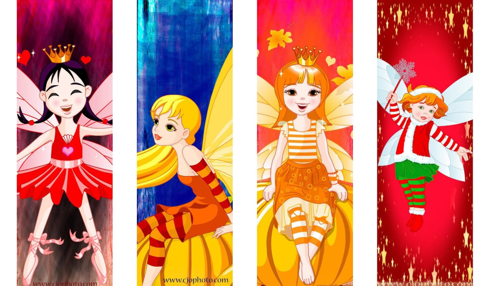 CJO Photo: Printable Bookmarks: Fairies