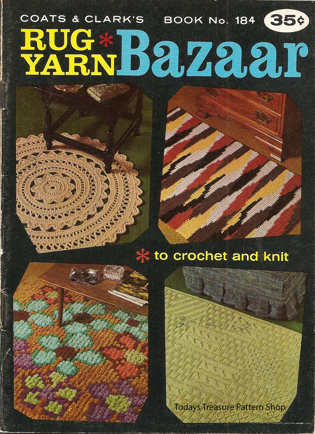 Vintage Knit Crochet Shop Talk: Rug Yarn Bazaar, To Crochet Knit, Coats ...