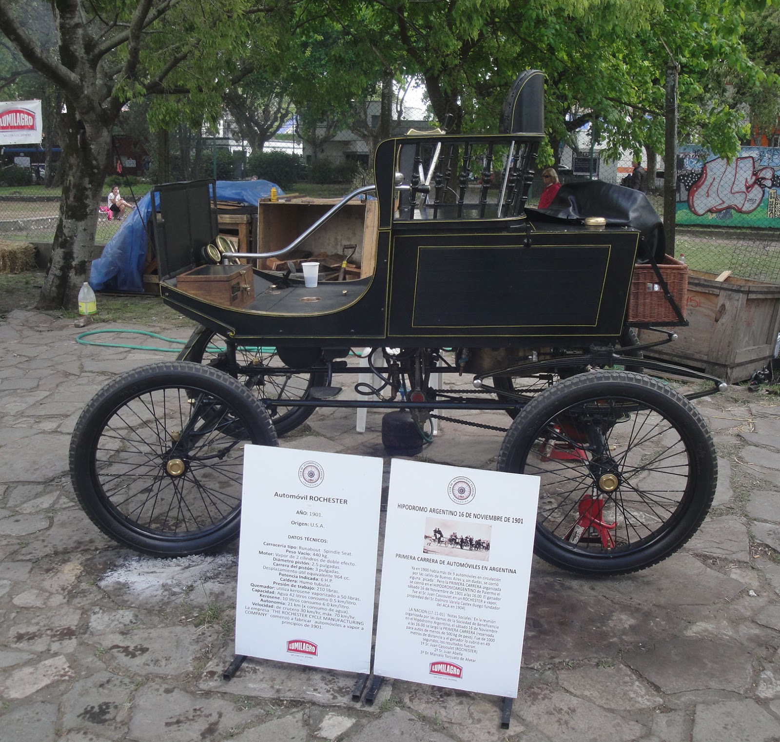 Archivo de autos: Un auto a vapor: Rochester