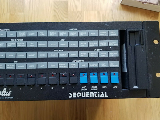 MATRIXSYNTH: Sequential Circuits Prophet 2002 Plus Rackmount Sampler w ...