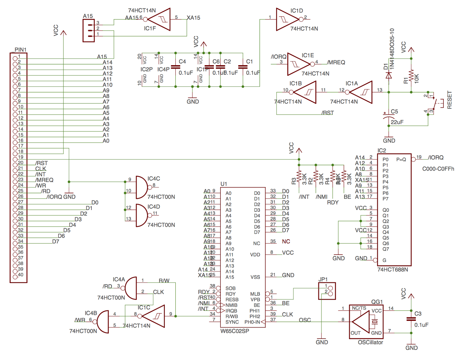 Ancient Computing: A 6502 CPU for the RC2014 Part 1