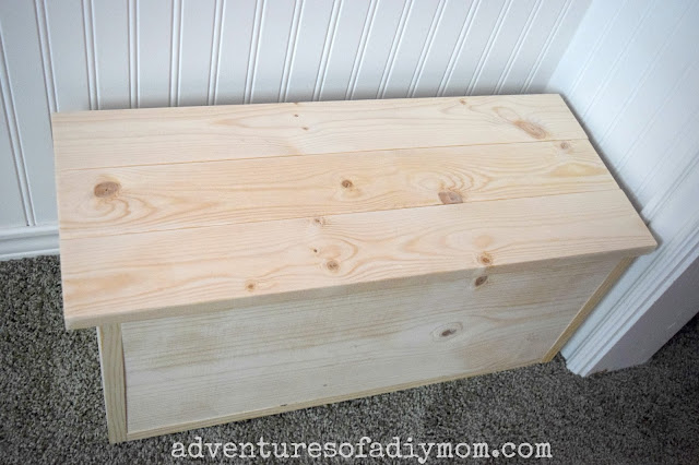 How to Build a Toy Box - Adventures of a DIY Mom