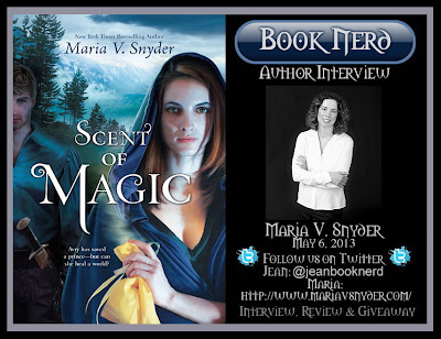 NYT Best Seller Maria V. Snyder Author Interview ~ JeanBookNerd