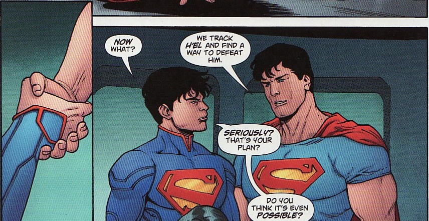 Supergirl Comic Box Commentary: Review: Superboy #15