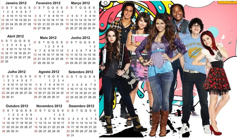 Forever Nickelodeon: Calendário da Victorius