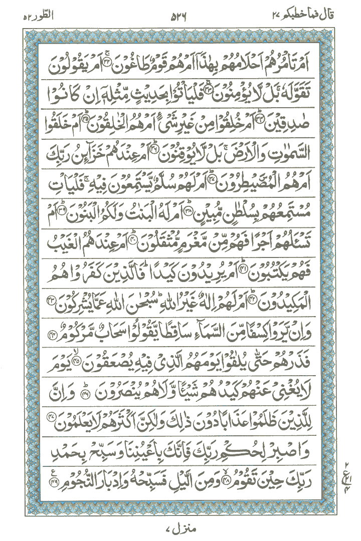 Holy Quran | Read Holy Quran | Online Holy Quran: Surah At-Toor | Surah ...