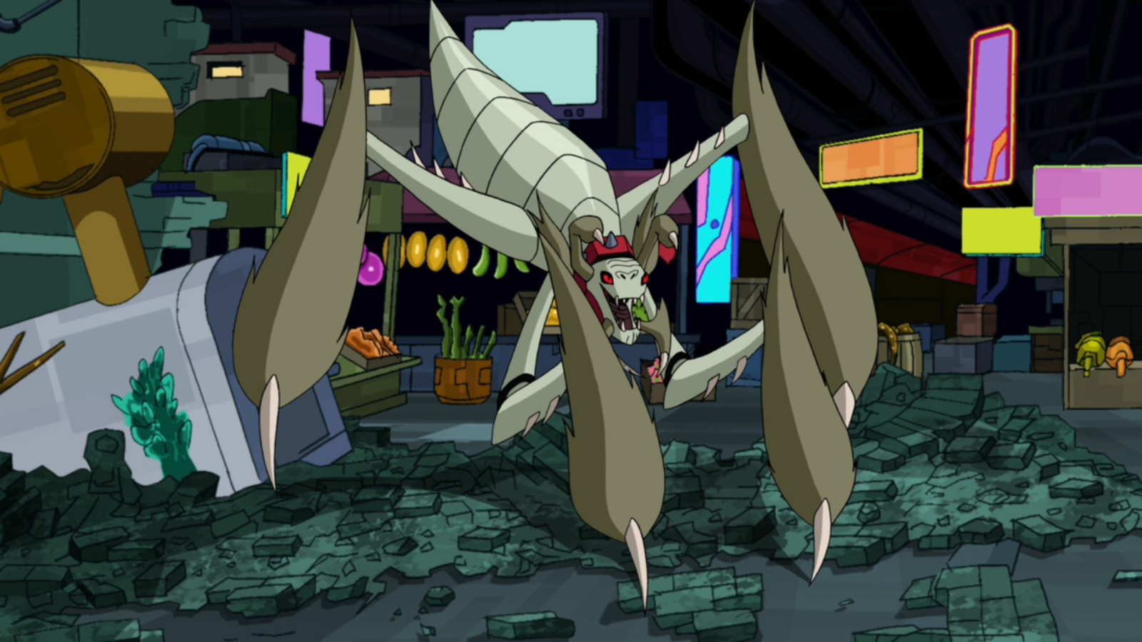 Dried Mango: Ben 10 Omniverse Nemetrix Aliens