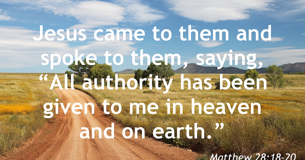 Matthew 28:18-20