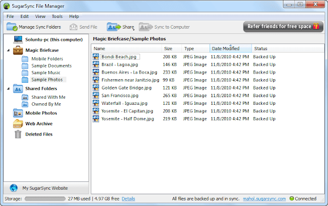 Napsterzing: Top 5 Free Cloud Storage Services