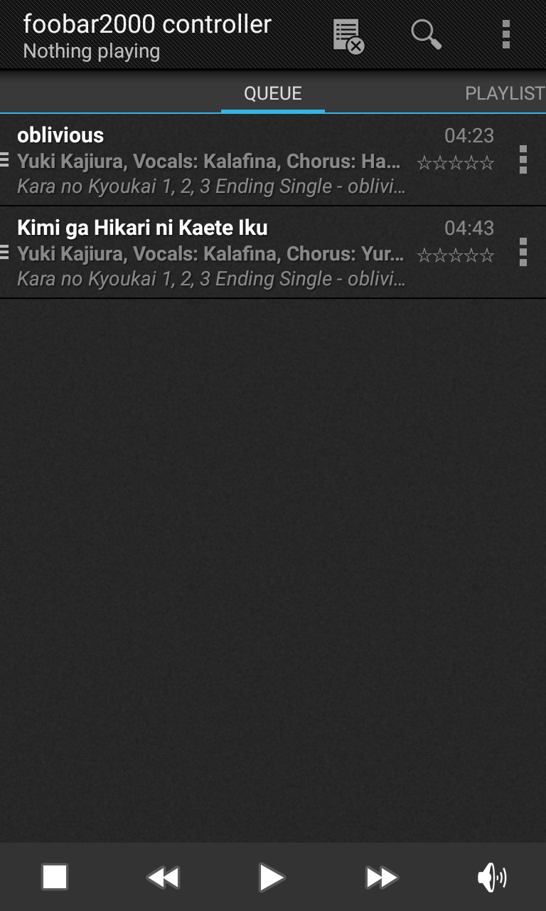 睇片研究所: Foobar2000 Controller 電話遙控app