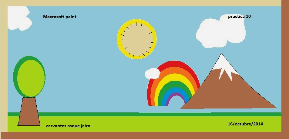 DISEÑO GRAFICO (PROFESOR MATUS): practicas de paint :)