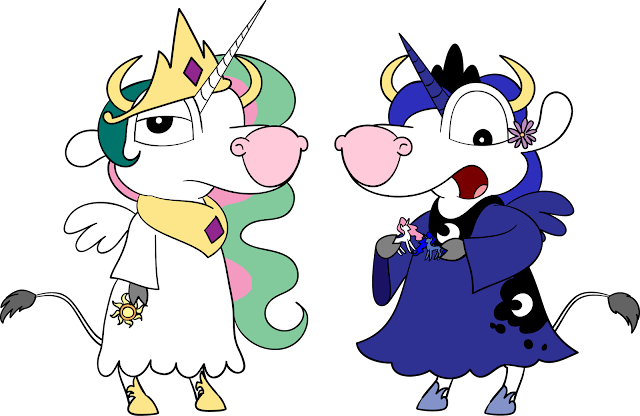 Beluga Draws Stuff!: Cowsplay - My Little Pony: Friendship is Magic