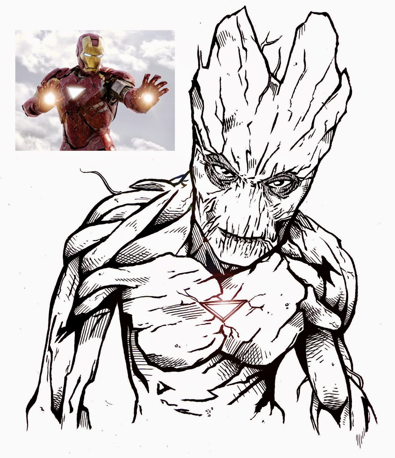 Anthdrawlogy: Peter Hong - Groot ;)